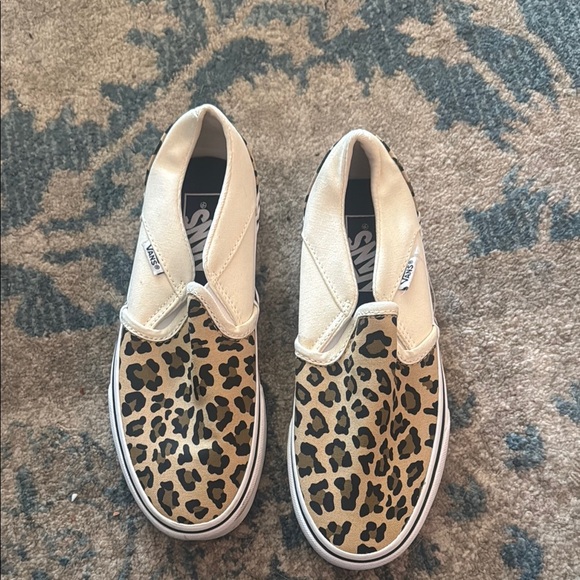 Nordstrom | Shoes | Vans Leopard Print Slipon Sneakers Nwob | Poshmark